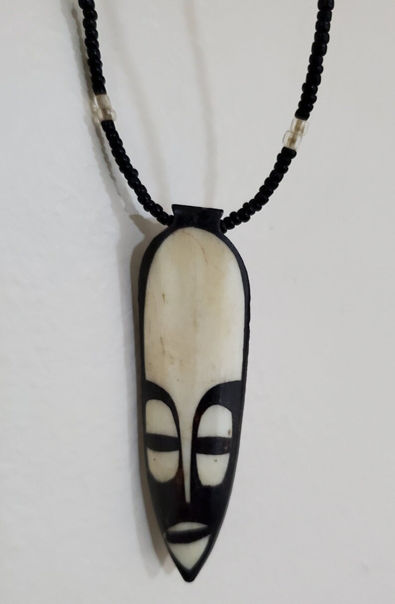 Kenyan Maasai Mask Chain - Etsy
