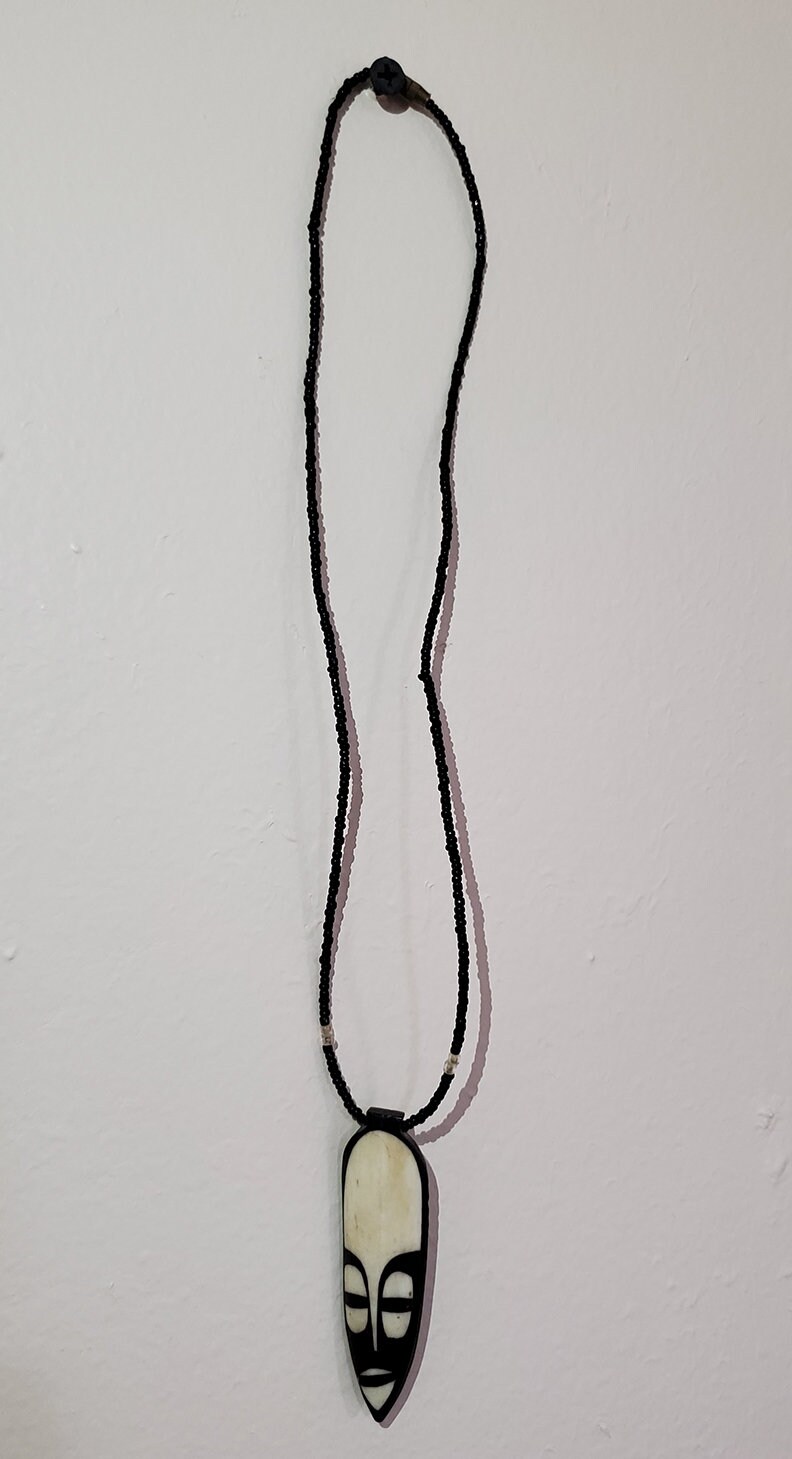 Kenyan Maasai Mask Chain - Etsy
