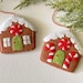 PATTERN Felt Gingerbread House Christmas Ornament Decoration, Pdf for ...