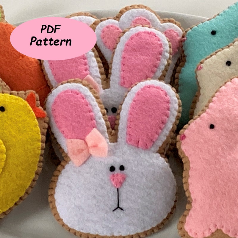 Felt Easter Ornaments - Etsy