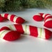 Pattern Candy Cane Felt Ornament Pdf for Hand Sewing Christmas ...