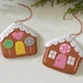 PATTERN Felt Gingerbread House Christmas Ornament Decoration - Etsy