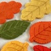 Felt Leaf Pattern for Hand Sewing Garland, Fall Decorating, Autumn ...