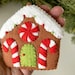 PATTERN Felt Gingerbread House Christmas Ornament Decoration, Pdf for ...