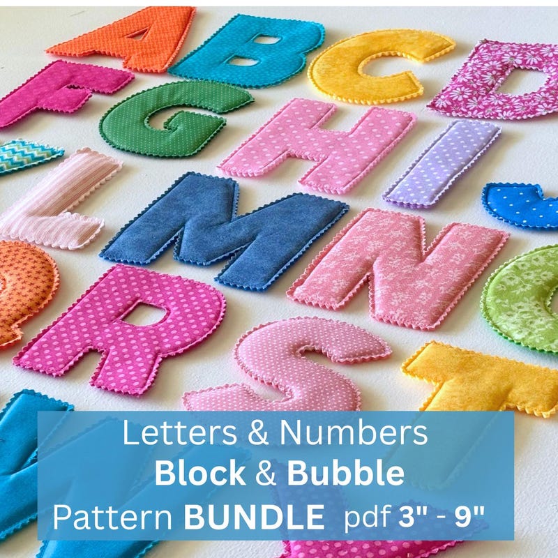3 Inch Bubble Numbers - Etsy