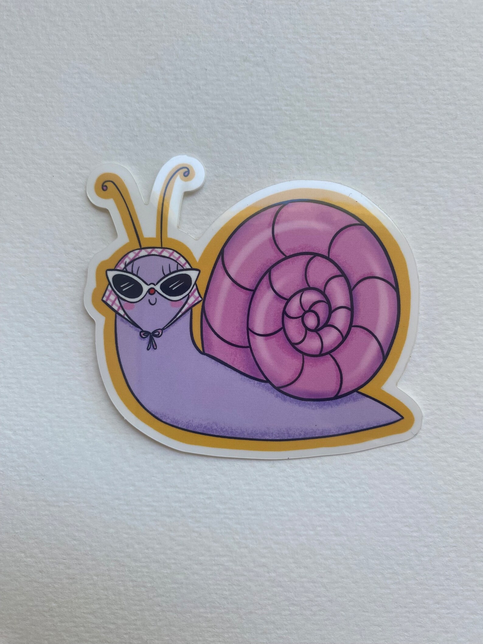 Cute Snail Sticker - Etsy