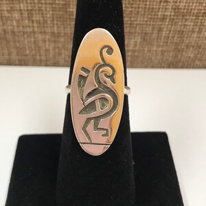 Vintage Native American Solid Sterling Silver Ring!!! - Etsy