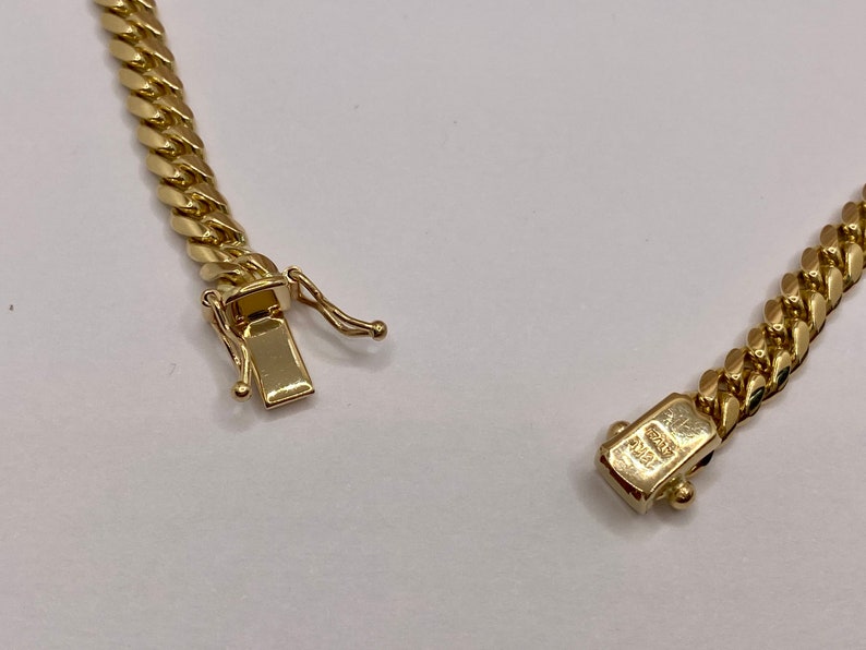Italy Heavy 18K Solid Yellow Gold 24" Cuban Link Chain Necklace!!!! - Etsy