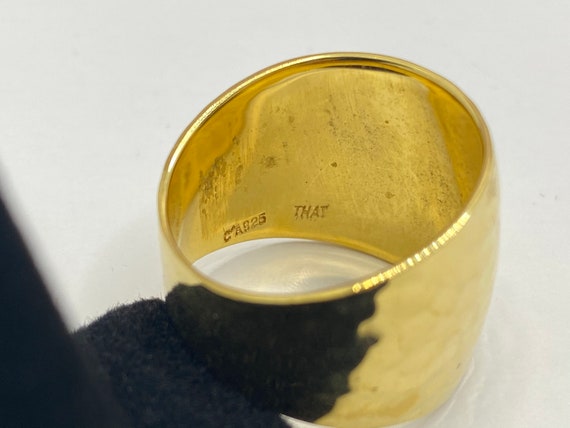 Vintage Gold Plated THAI 925 Sterling Silver Women's … - Gem