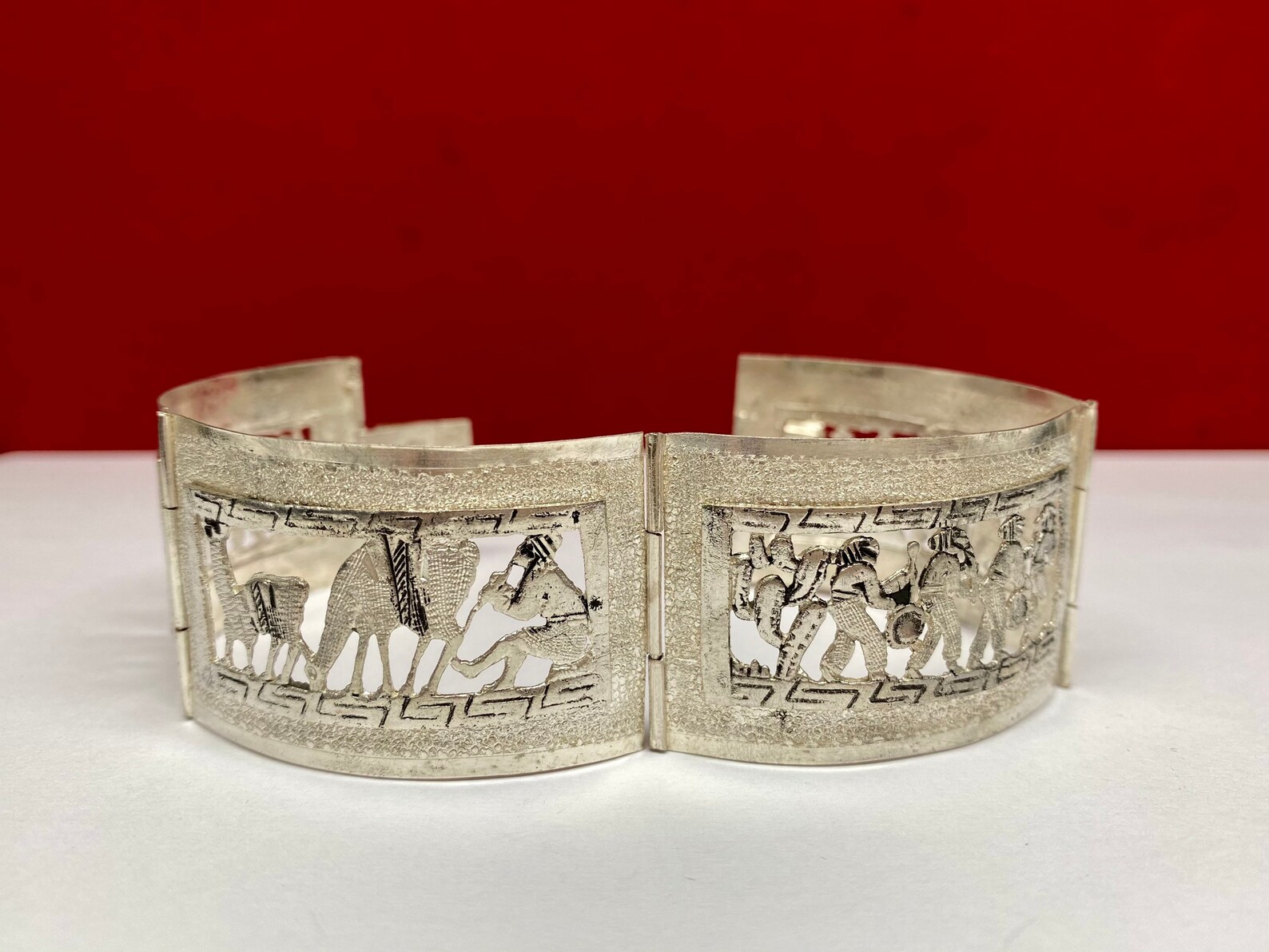 Vintage Peruvian 900 Silver Lama/ Alpaca Panel Pictograph | Etsy