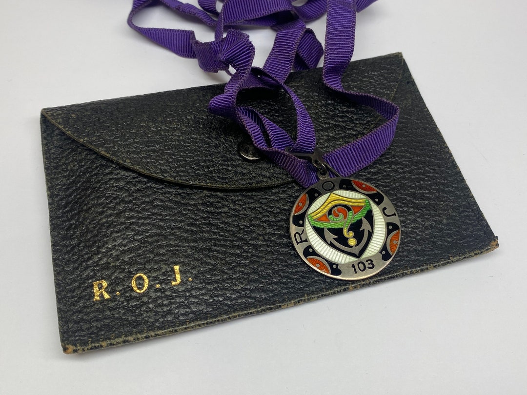 Vintage ROJ Royal Order Jesters 103 Multi Color Enameled Fraternal ...