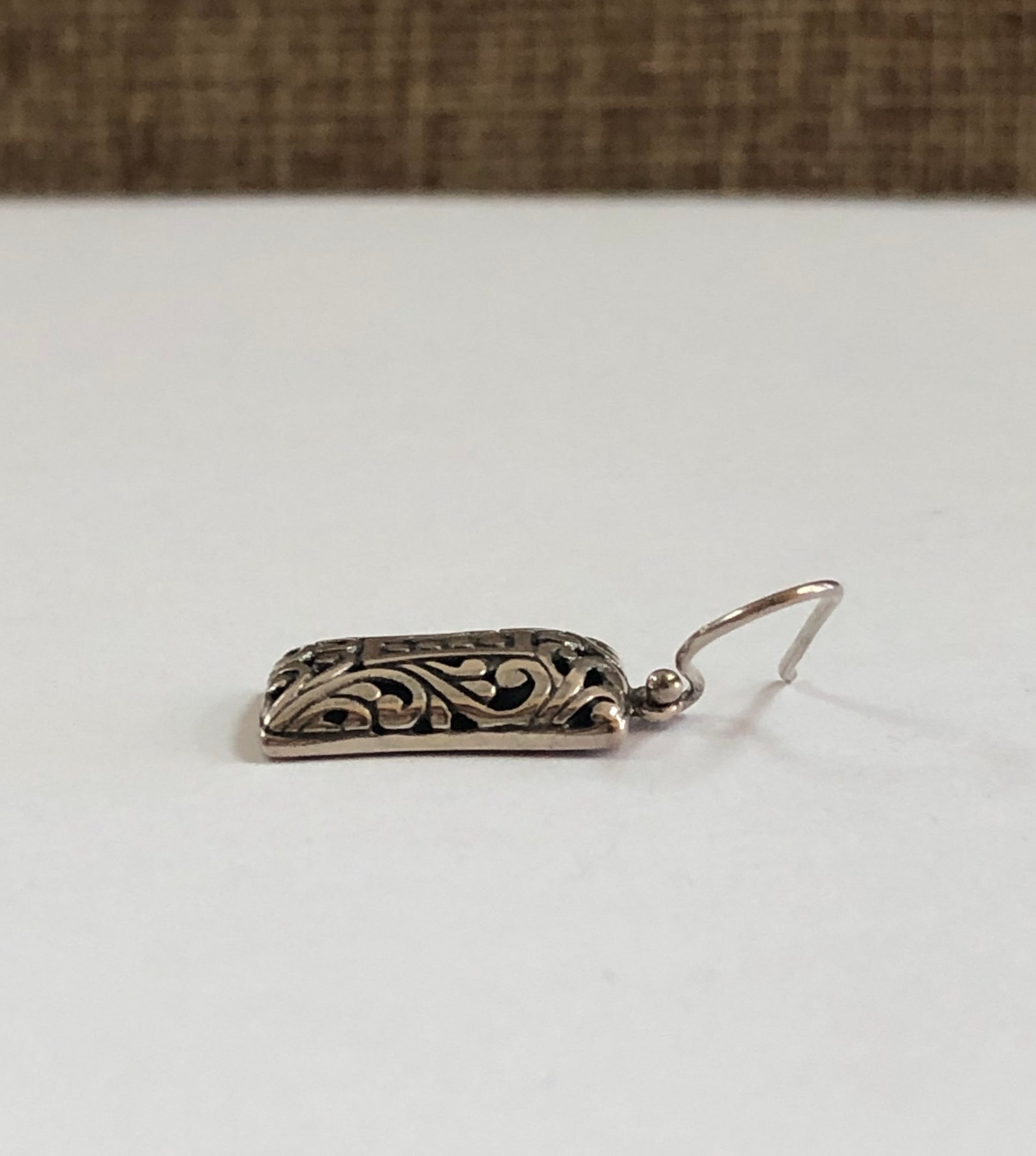 Vintage SU 925 TH Sterling Silver Earrings | Etsy