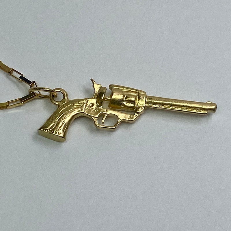 Revolver Charm - Etsy