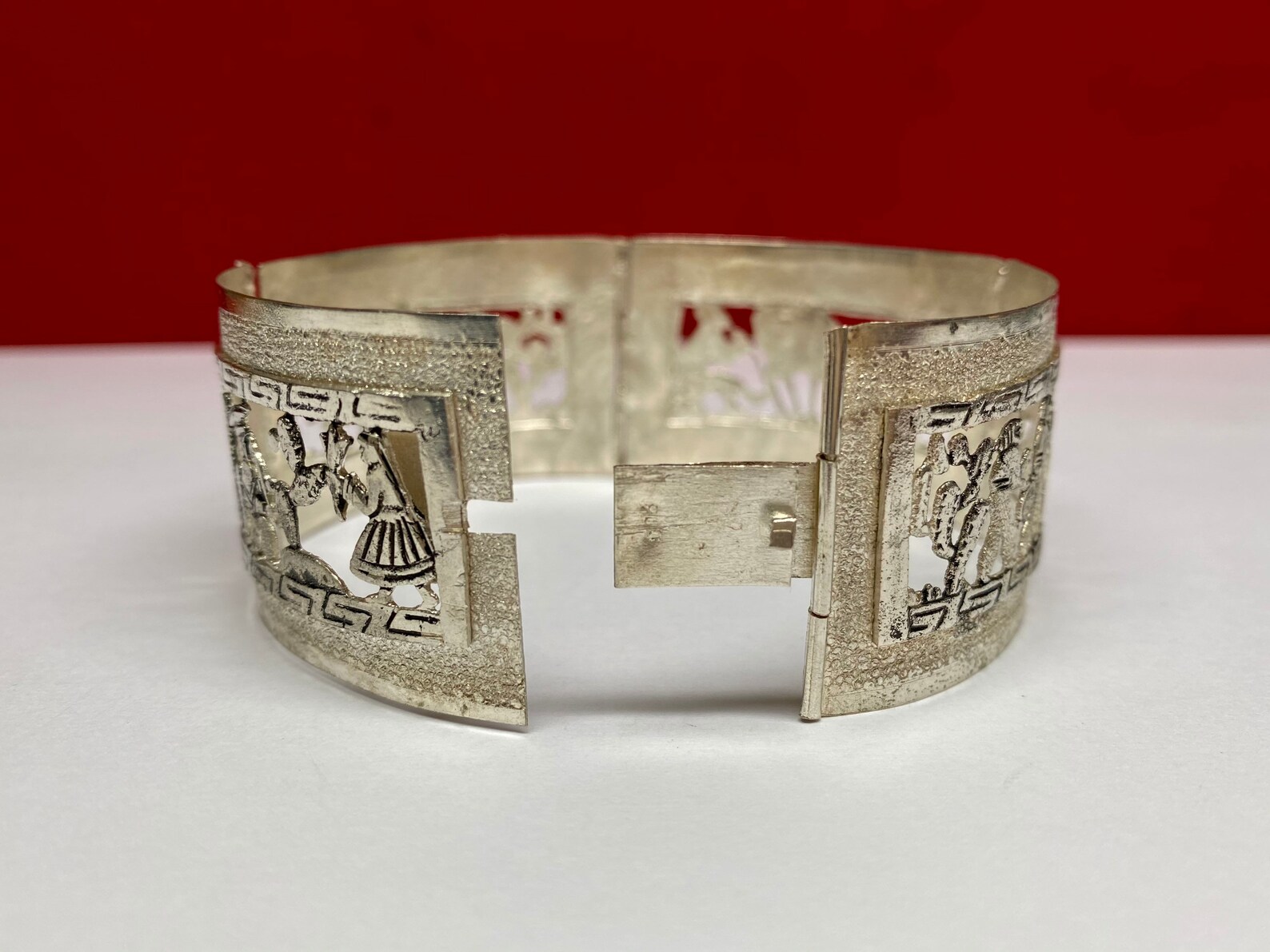 Vintage Peruvian 900 Silver Lama/ Alpaca Panel Pictograph | Etsy