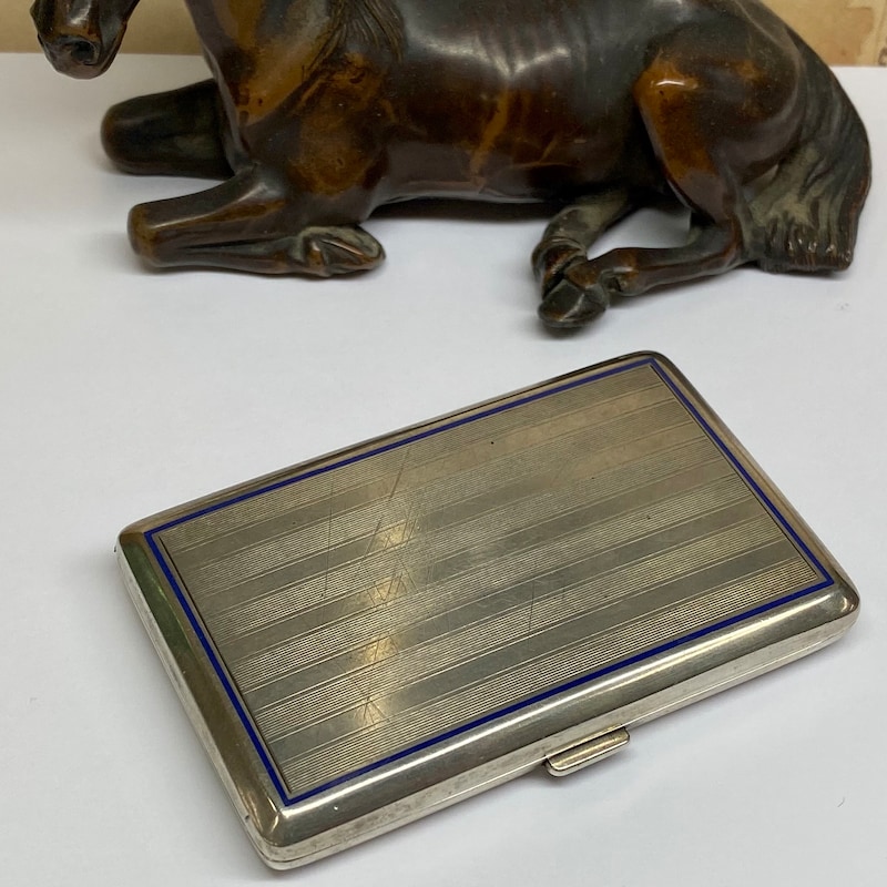 Antique Cigarette Case - Etsy