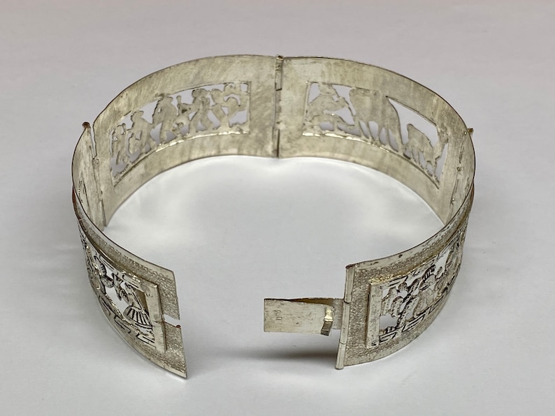 Vintage Peruvian 900 Silver Lama/ Alpaca Panel Pictograph - Etsy