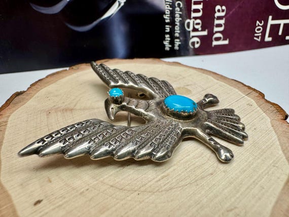Vintage Signed E. Begay Native American Navajo Sterli… - Gem