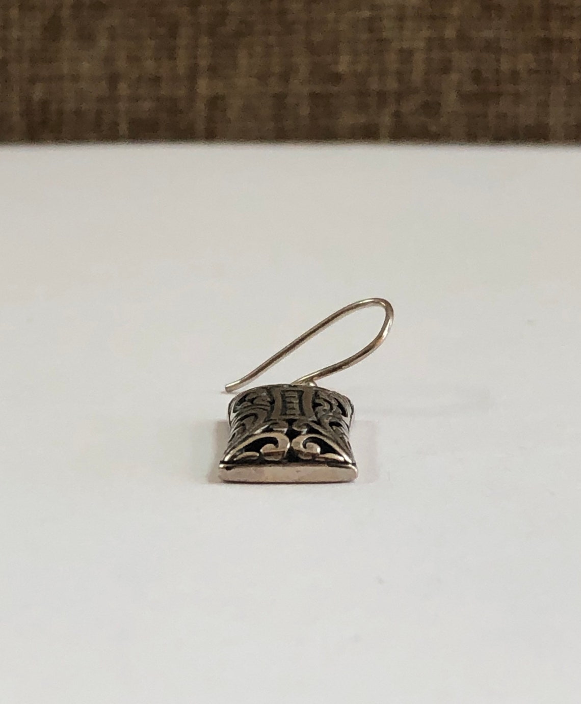 Vintage SU 925 TH Sterling Silver Earrings | Etsy