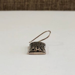 Vintage SU 925 TH Sterling Silver Earrings | Etsy