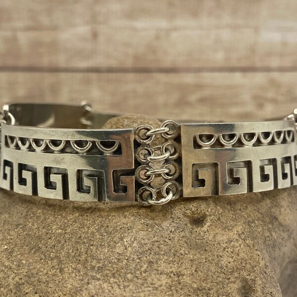 925 Mexico Silver Bracelet - Etsy