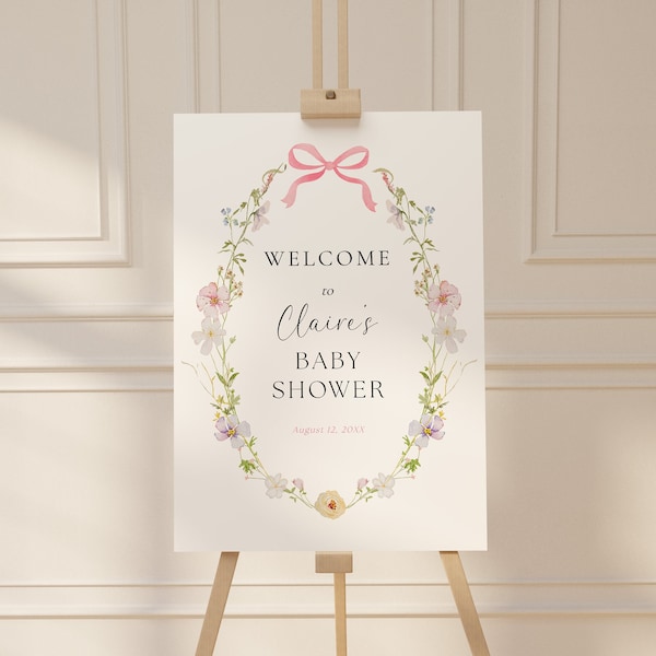 Welcome Baby Sign - Etsy