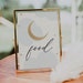 Over the Moon Food Sign, Gold Moon, Blue Clouds, Printable Instant ...