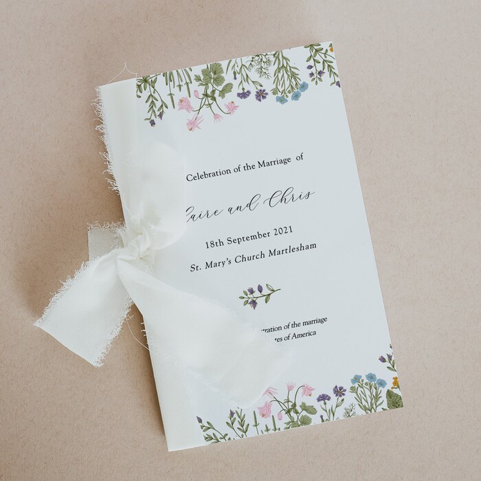 Program Cover - Etsy