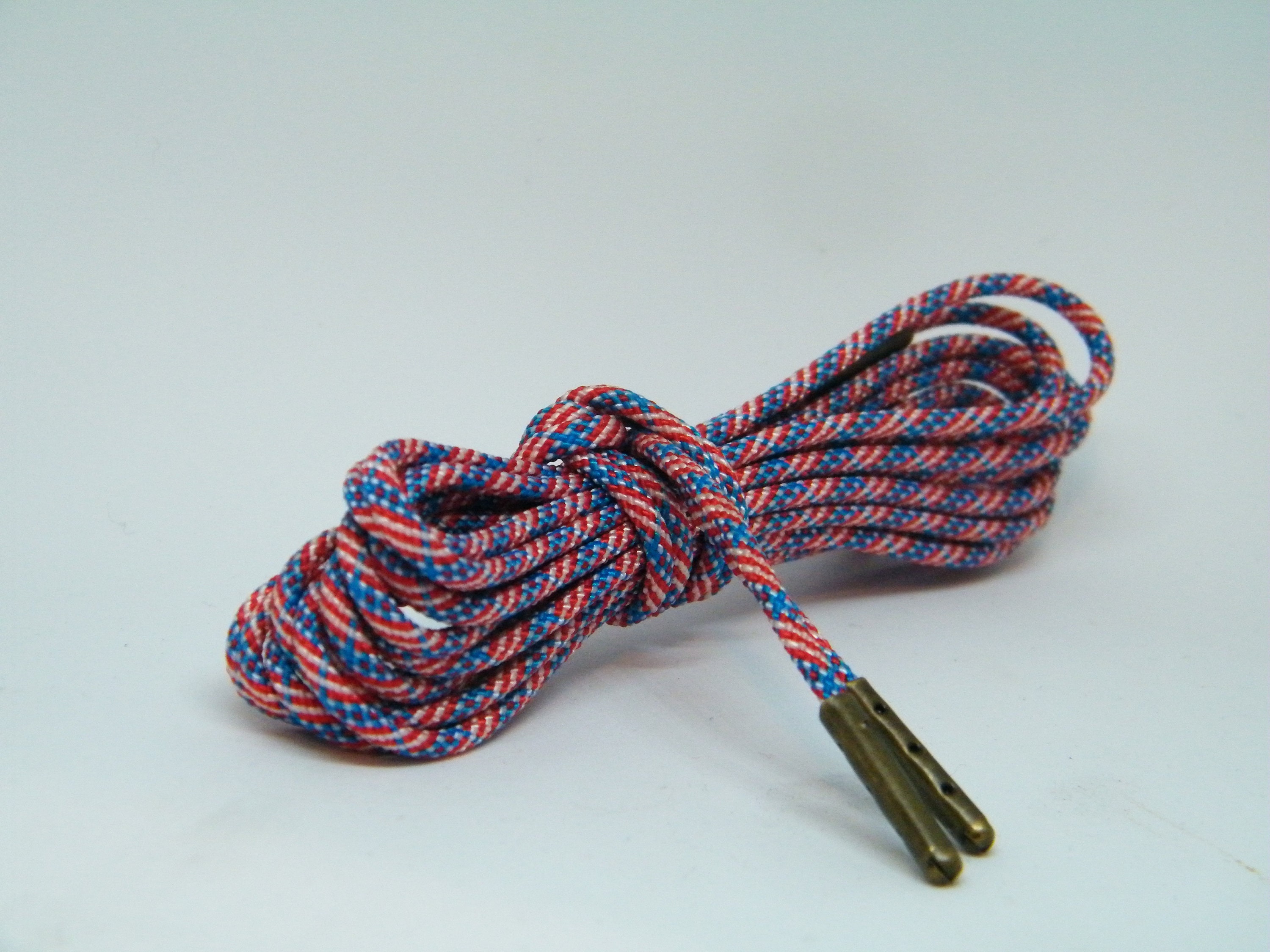 American Flag Boot Laces 3mm Paracord *guaranteed for Life* Steel Tip ...