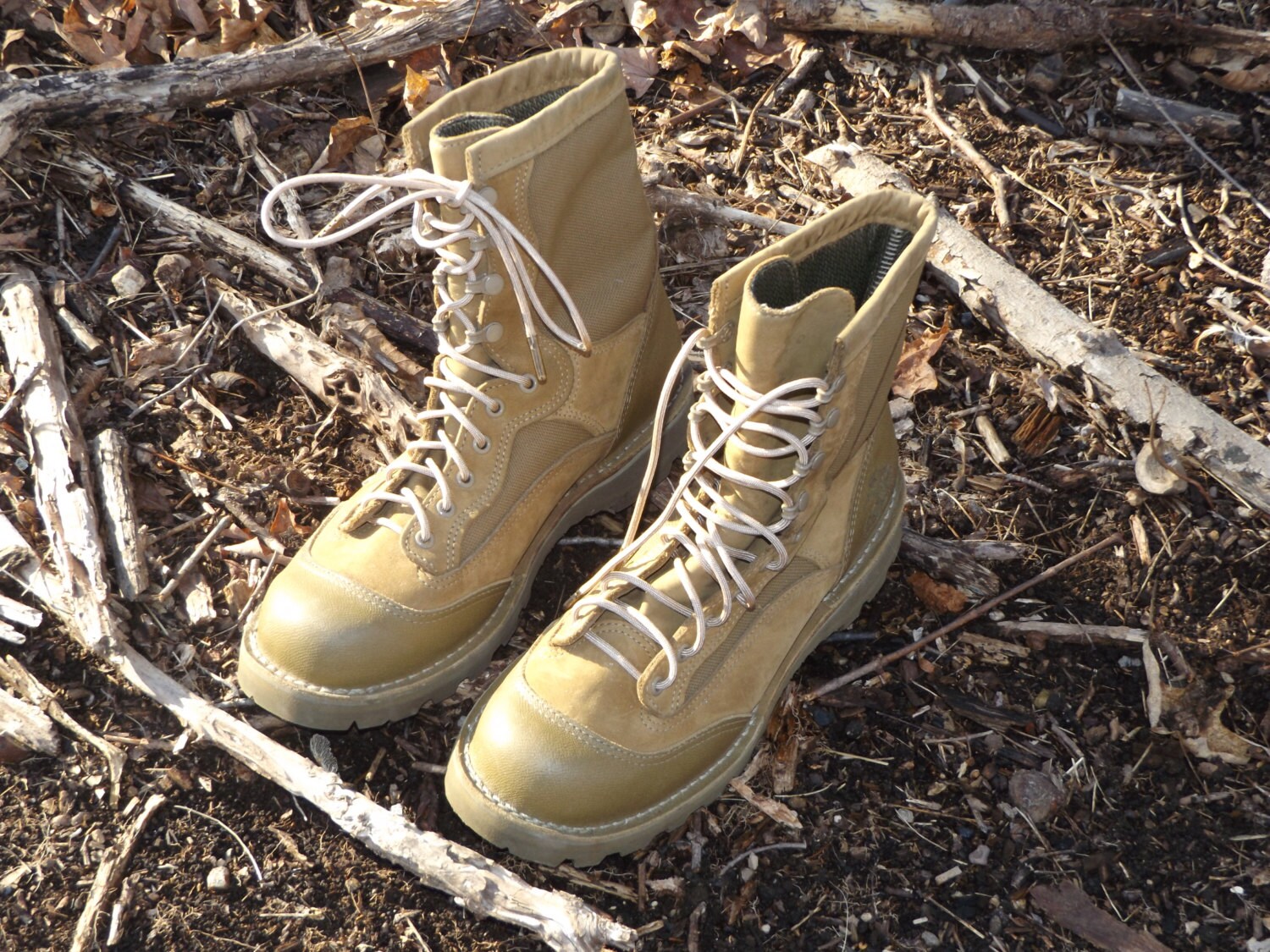 Desert Tan Boot Laces 550 Paracord *guaranteed for Life* Steel Tip ...