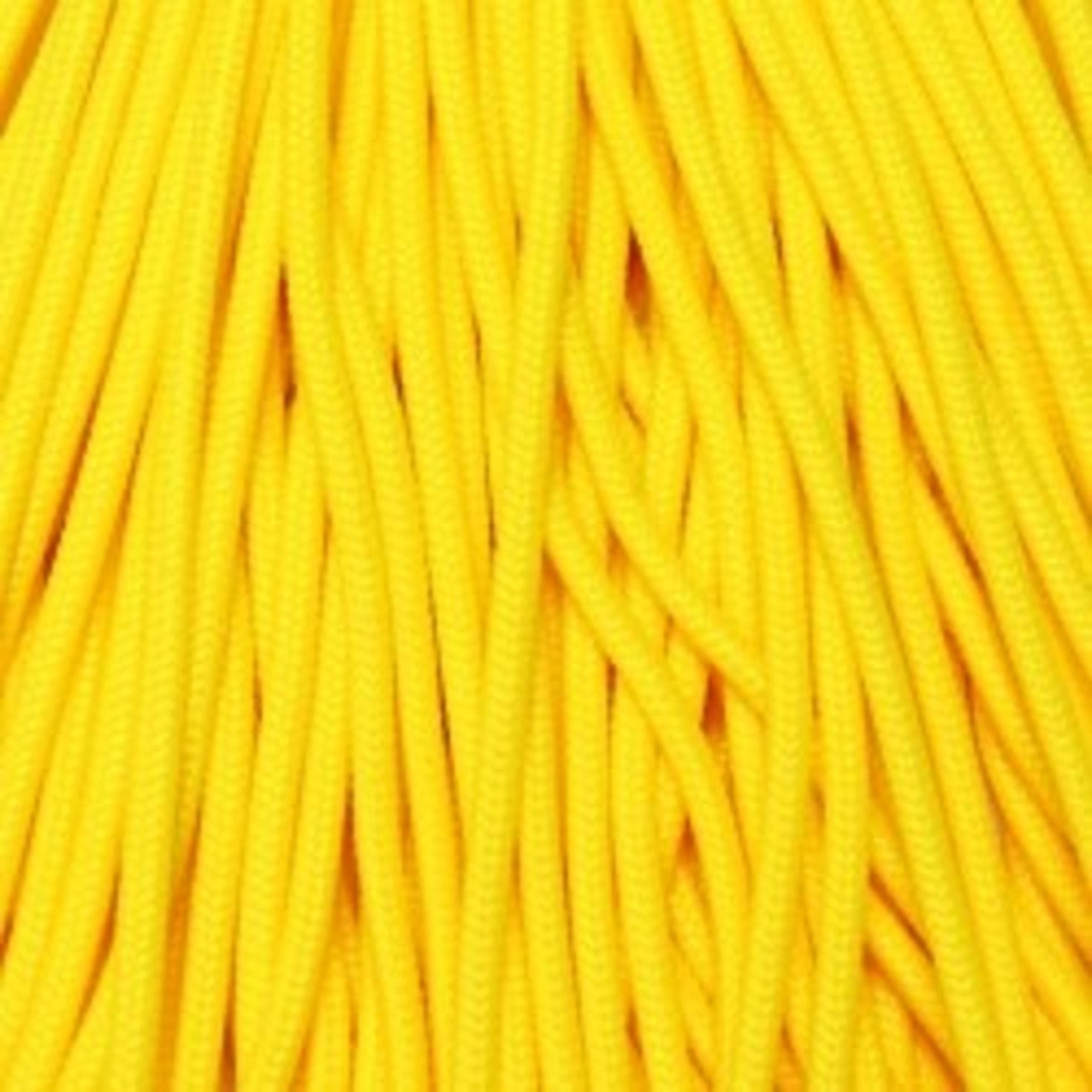 Neon Yellow Boot Laces 3mm Paracord *guaranteed for Life* Steel Tip ...
