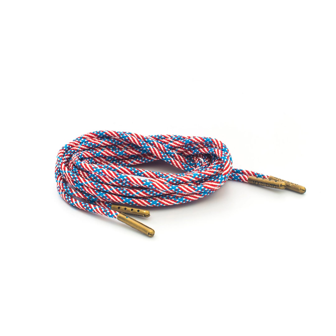 American Flag Boot Laces 550 Paracord *guaranteed for Life* Steel Tip ...