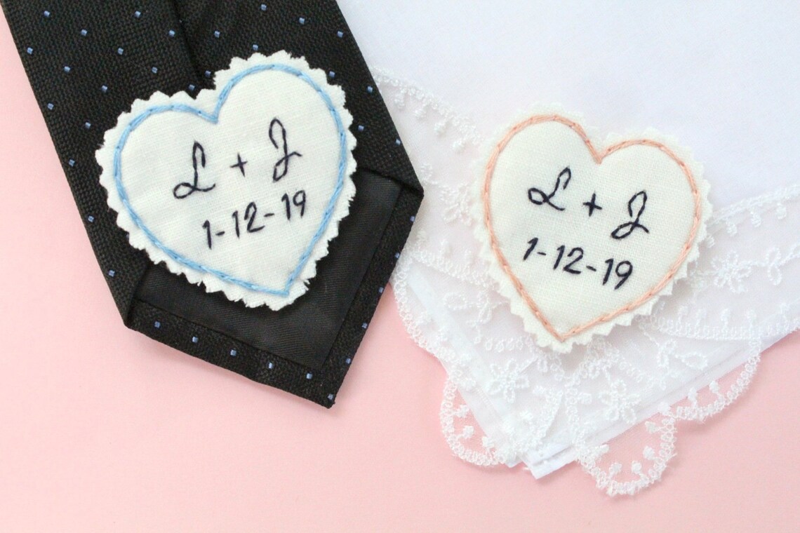 Mr and Mrs. Something Blue for Bride. Groom Gift From Bride. - Etsy