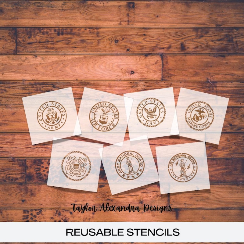 Reusable Military Stencil - Etsy