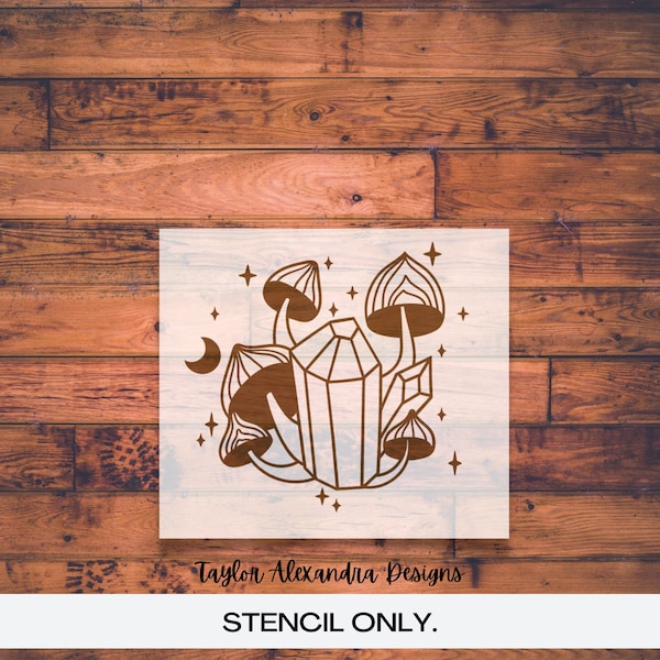 Crystal Stencil - Etsy