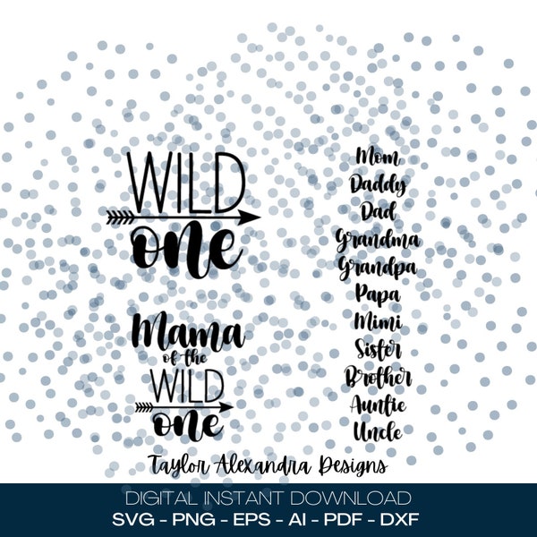 Wild One Svg - Etsy