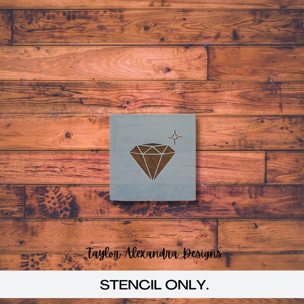 Diamond Stencil - Etsy