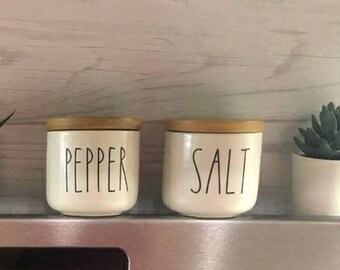 Salt Pepper Decals - Etsy