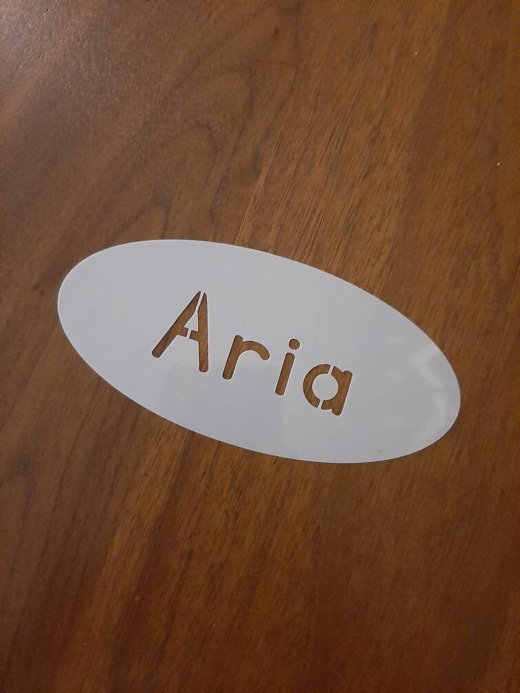 Child's Name Stencil | School Name Stencil | Name Practice ...