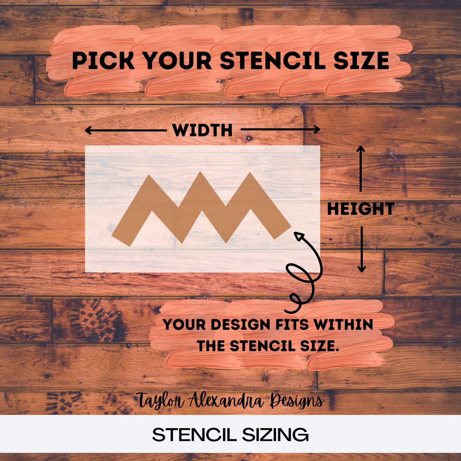 Custom Reusable Stencil Personalized Stencils Script or - Etsy