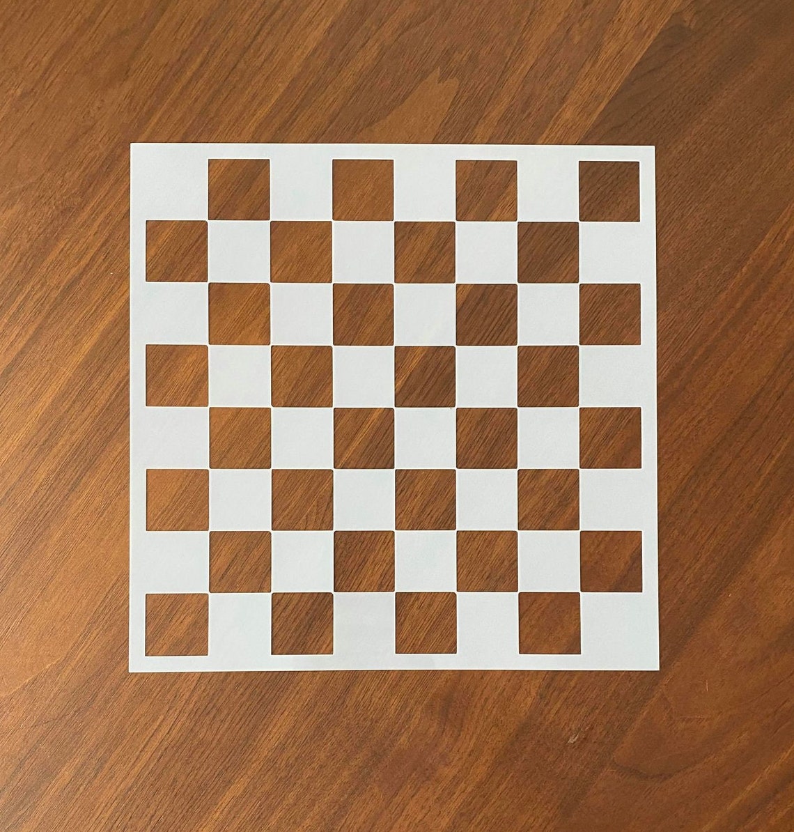 Checker Board Stencil | Reusable Stencil - Etsy