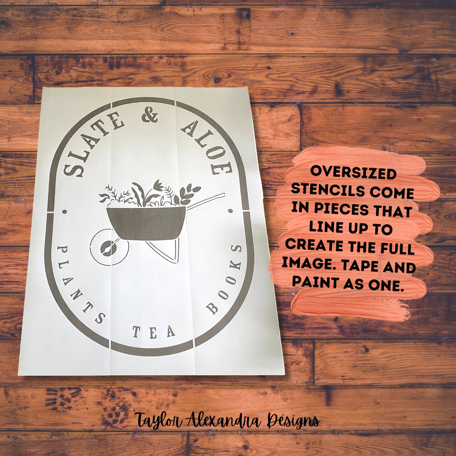 Custom Reusable Stencil Personalized Stencils Script or - Etsy