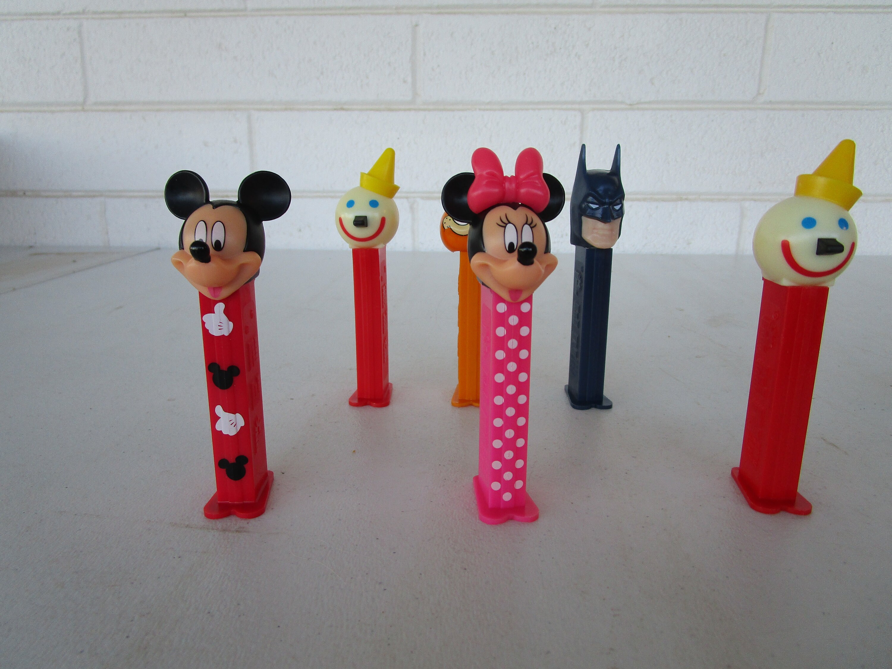 PEZ CANDY DISPENSERS Mickey Mouse Minnie Mouse and More They Are All in ...