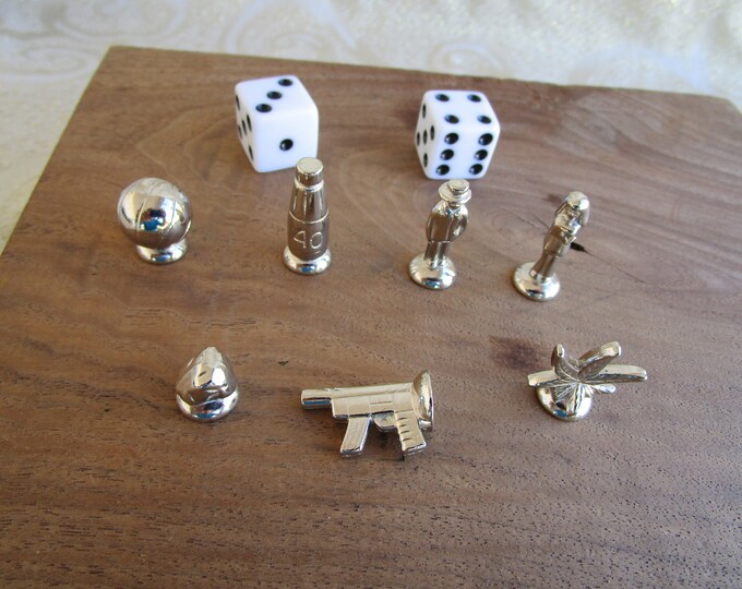 MONOPOLY GAME Pieces of 7 Tokens From the Ghettopoly Game Different ...