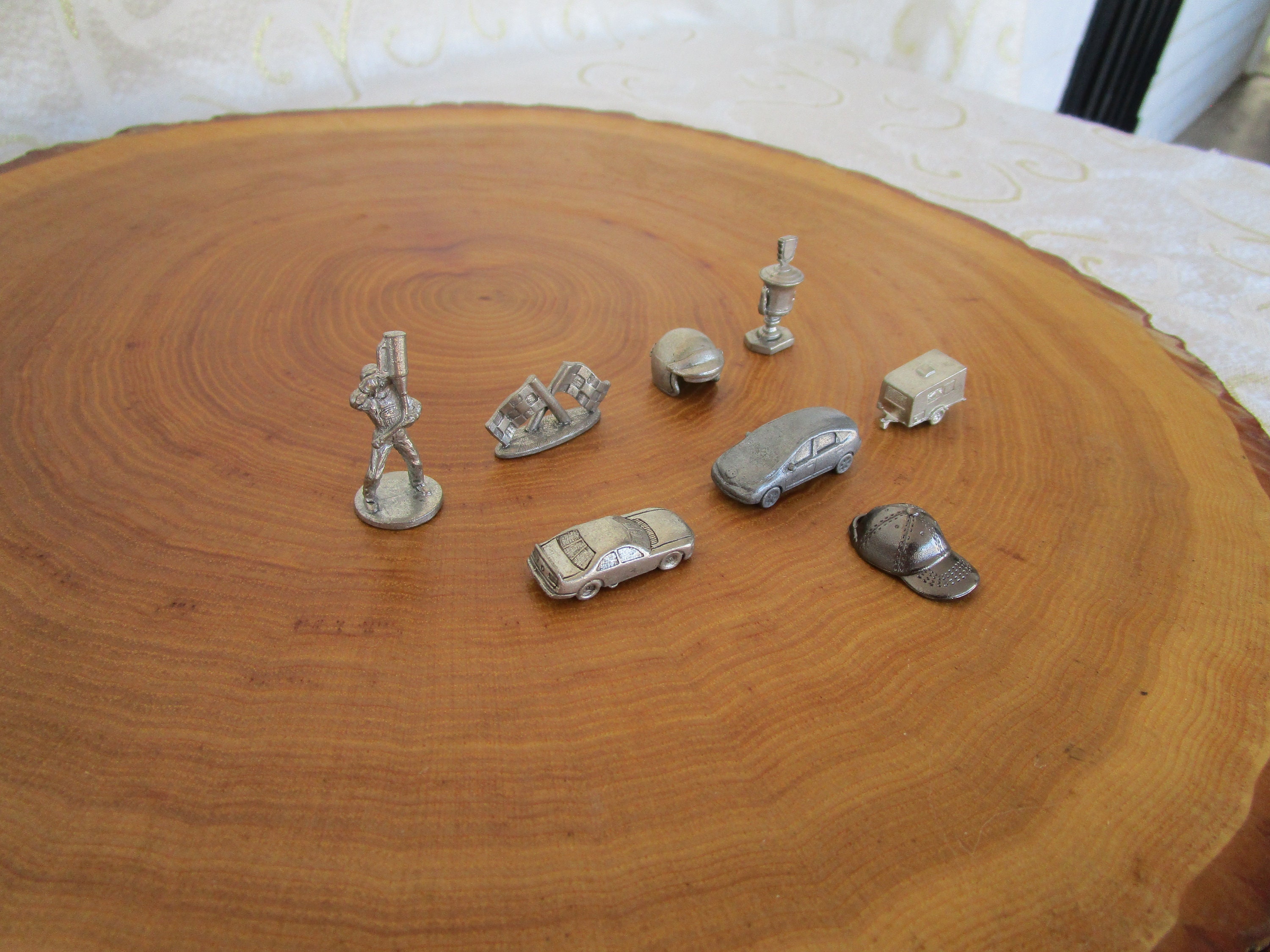 8 NASCAR MONOPOLY TOKENS They Represent Modified Race Cars That Race on ...