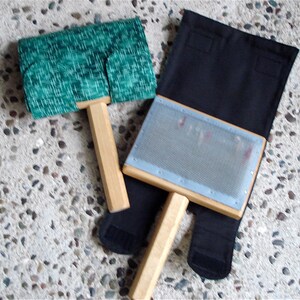 Covers for Strauch, Fricke Student Size Wool Hand Carders Green ...
