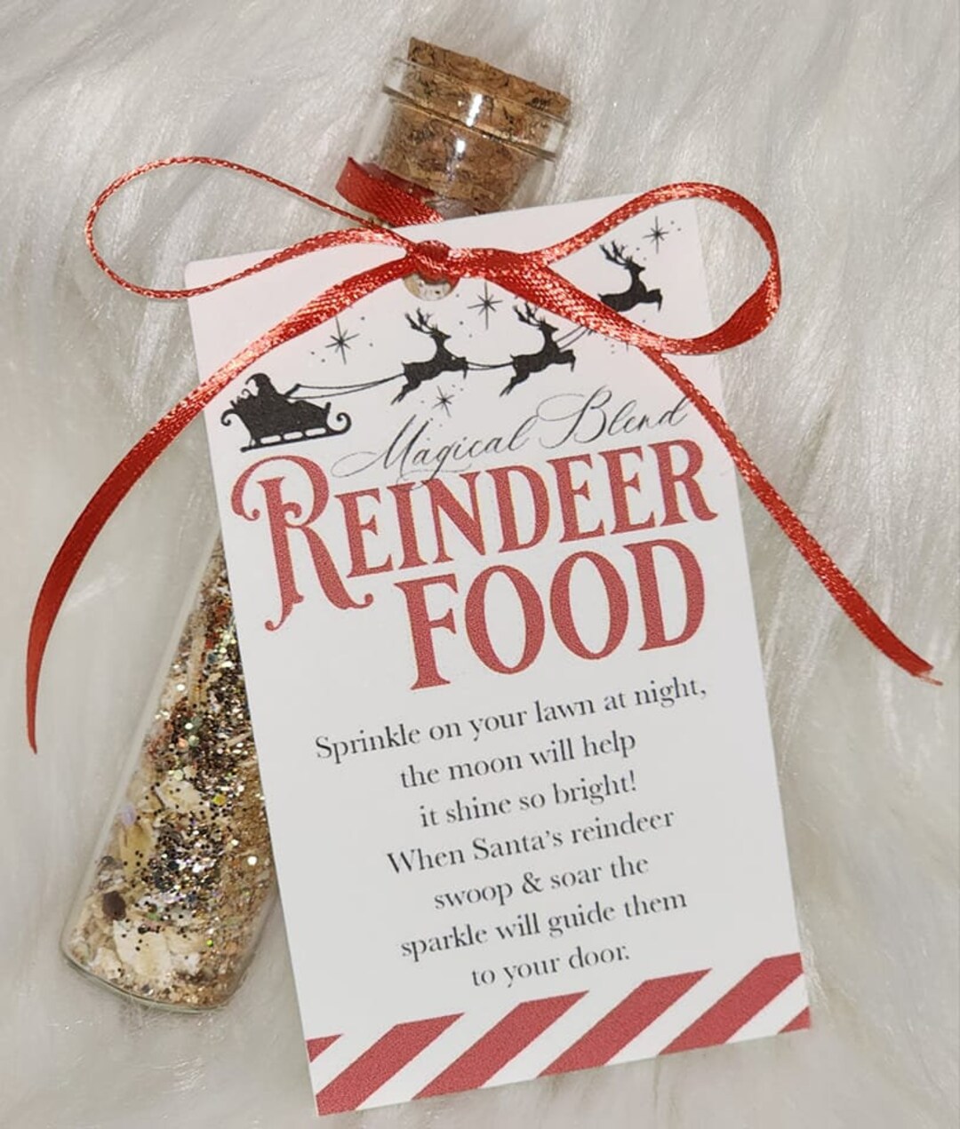 Magic Reindeer Food | Reindeer Dust | Christmas Party Favor - Etsy