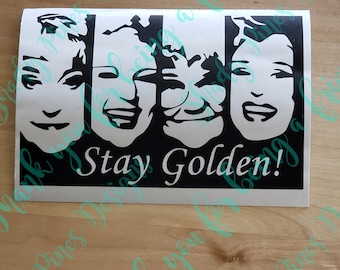 Golden Girls Car Sticker - Etsy