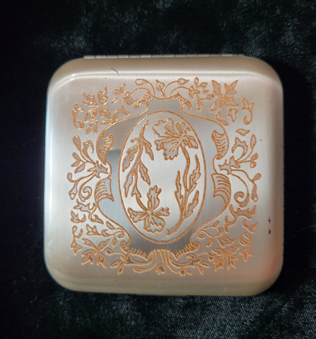 Vintage Pilcher Make-up Compact-puff, Mirror-unused-made in Kentucky - Etsy