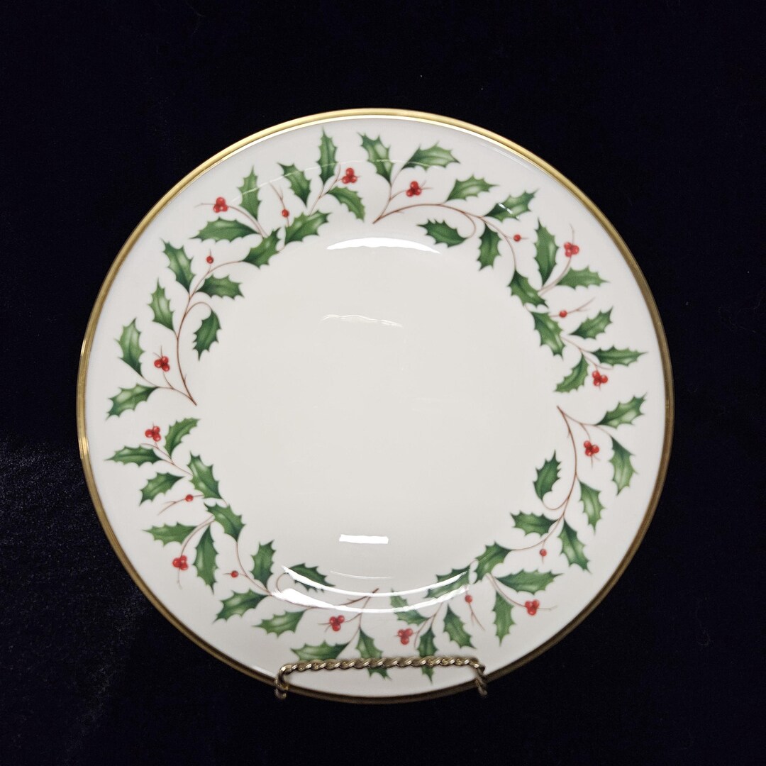 Lenox Dimension Collection HOLIDAY Millennium Edition Holly & Berry ...