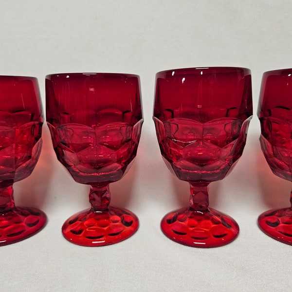 Viking Glass Ruby Etsy